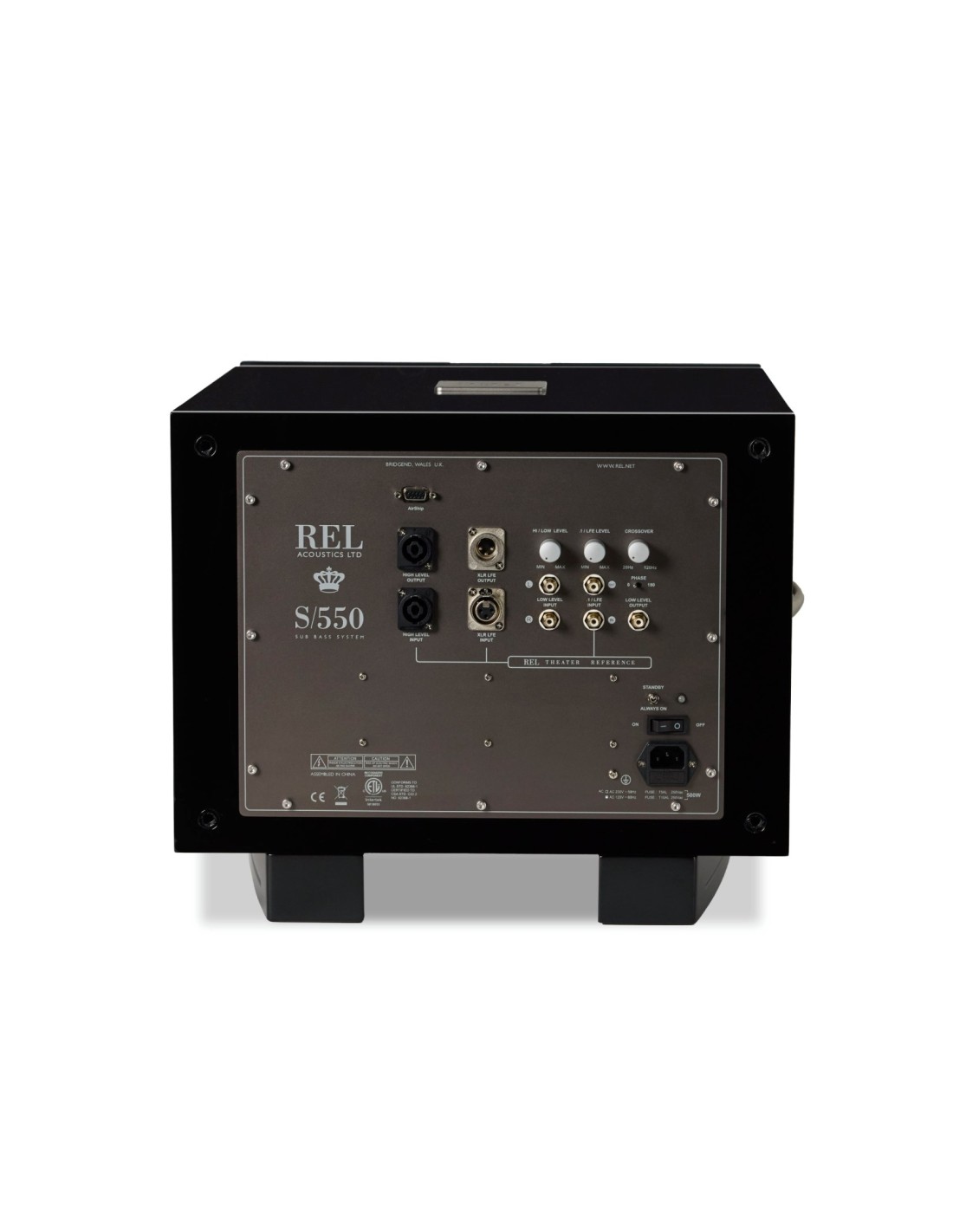 REL ACOUSTICS S/550 Nero